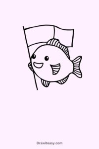 31 Easy Simple Fish Drawing Ideas - Draw It Easy