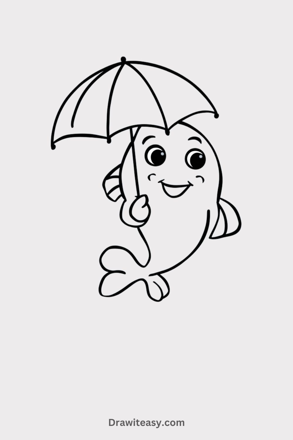 31 Easy Simple Fish Drawing Ideas - Draw It Easy