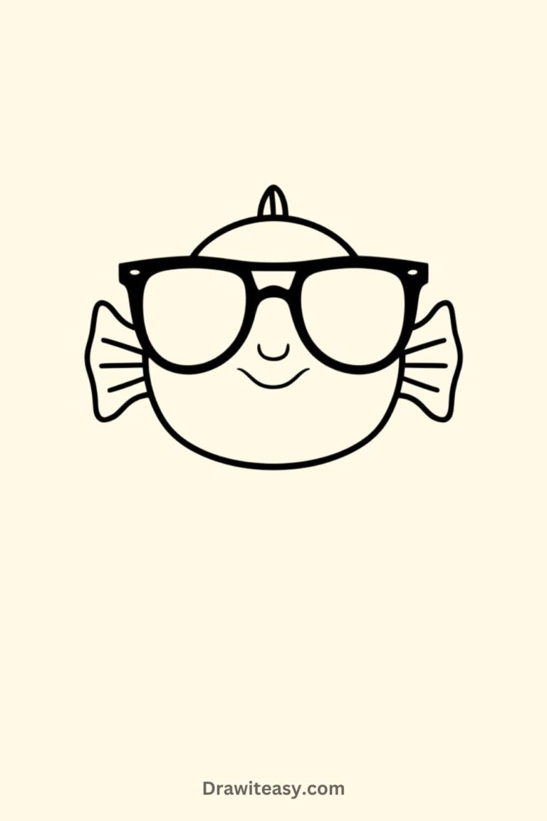 31 Easy Simple Fish Drawing Ideas - Draw It Easy