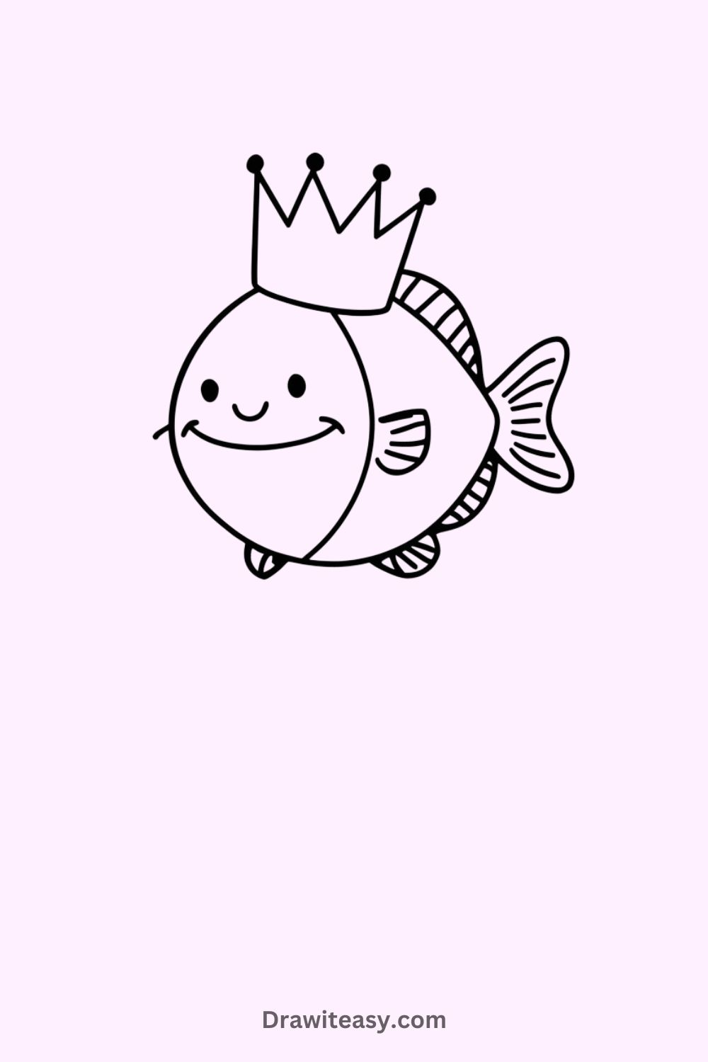 31 Easy Simple Fish Drawing Ideas - Draw It Easy