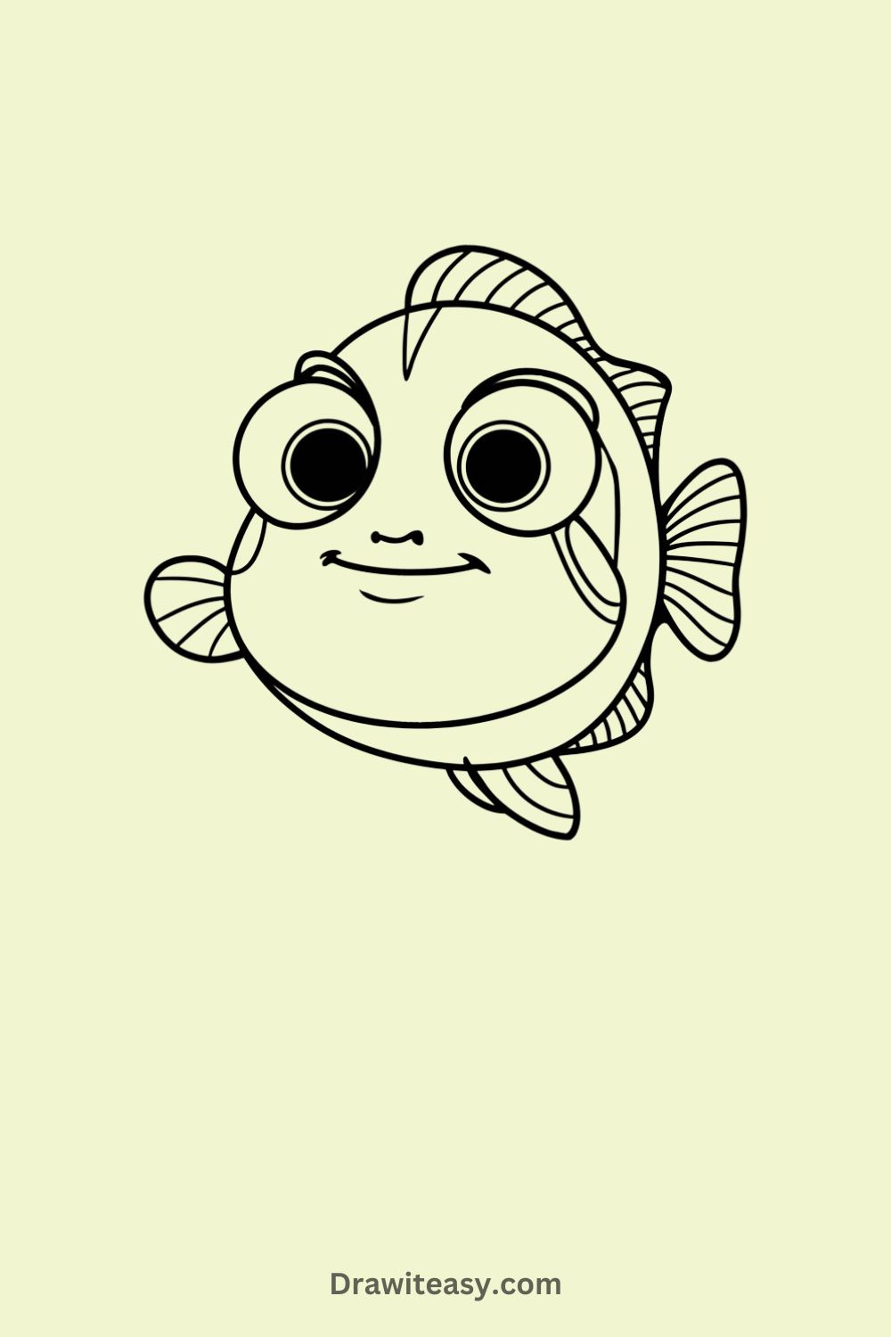 31 Easy Simple Fish Drawing Ideas - Draw It Easy