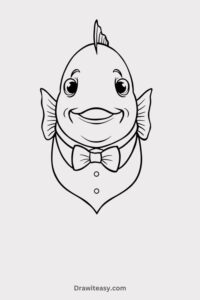 31 Easy Simple Fish Drawing Ideas - Draw It Easy