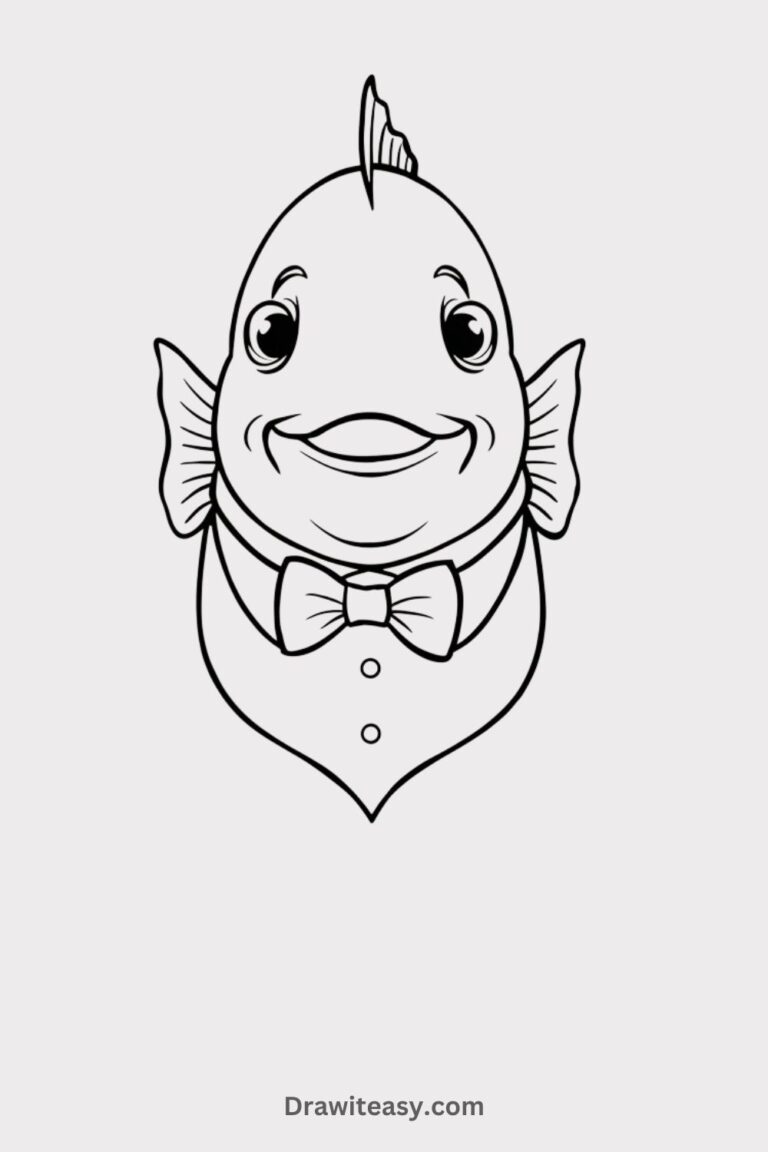 31 Easy Simple Fish Drawing Ideas - Draw It Easy