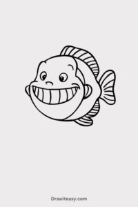 31 Easy Simple Fish Drawing Ideas - Draw It Easy
