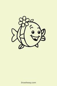 31 Easy Simple Fish Drawing Ideas - Draw It Easy