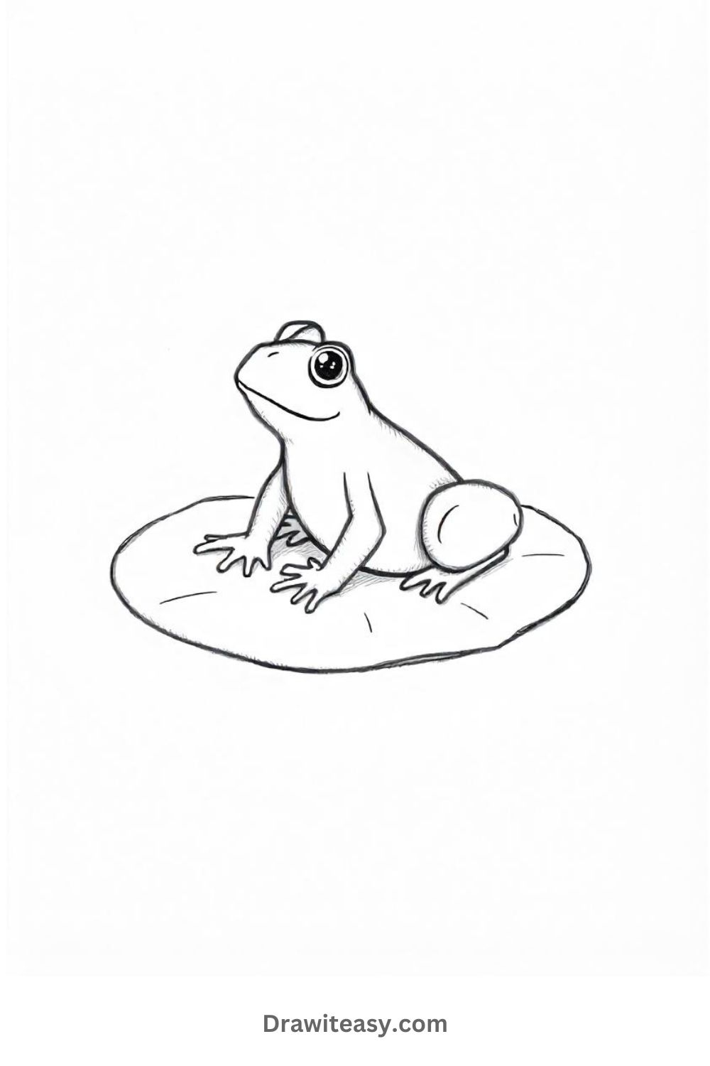 21 Cute Frog Drawing Ideas - Draw It Easy