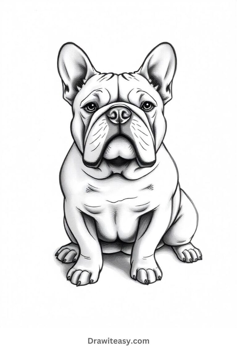 30 Cute Easy Dog Drawing Ideas - Draw It Easy