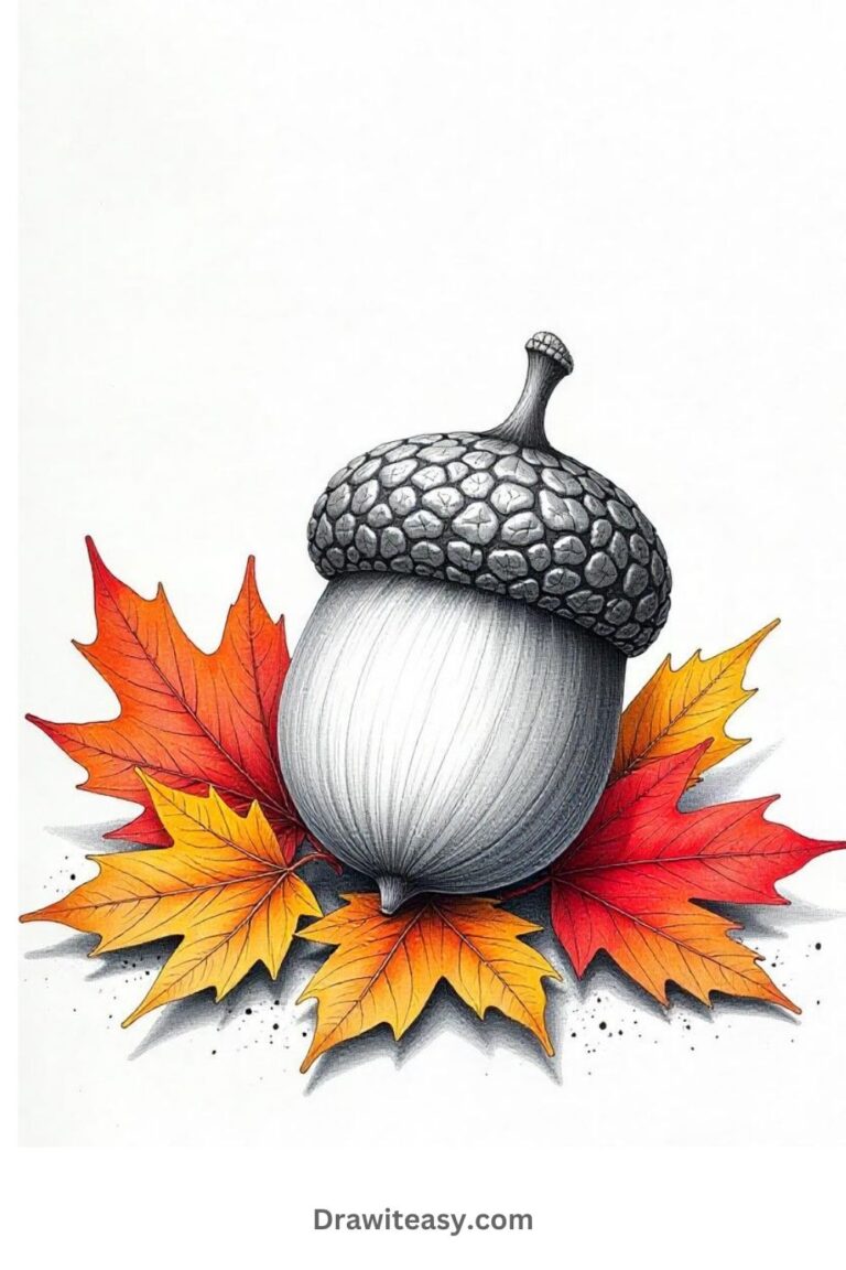 Easy and Fun Fall Drawing Ideas for Beginners - Draw It Easy