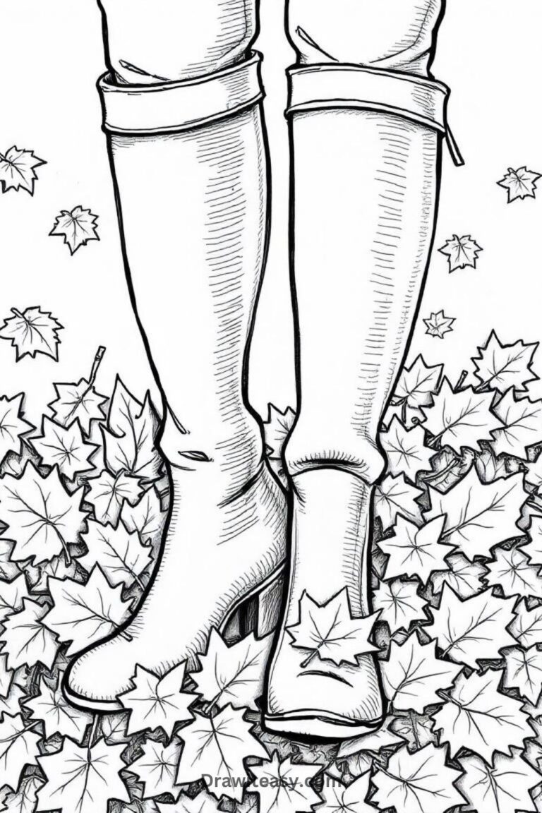 Easy and Fun Fall Drawing Ideas for Beginners - Draw It Easy