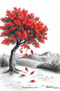 Easy and Fun Fall Drawing Ideas for Beginners - Draw It Easy