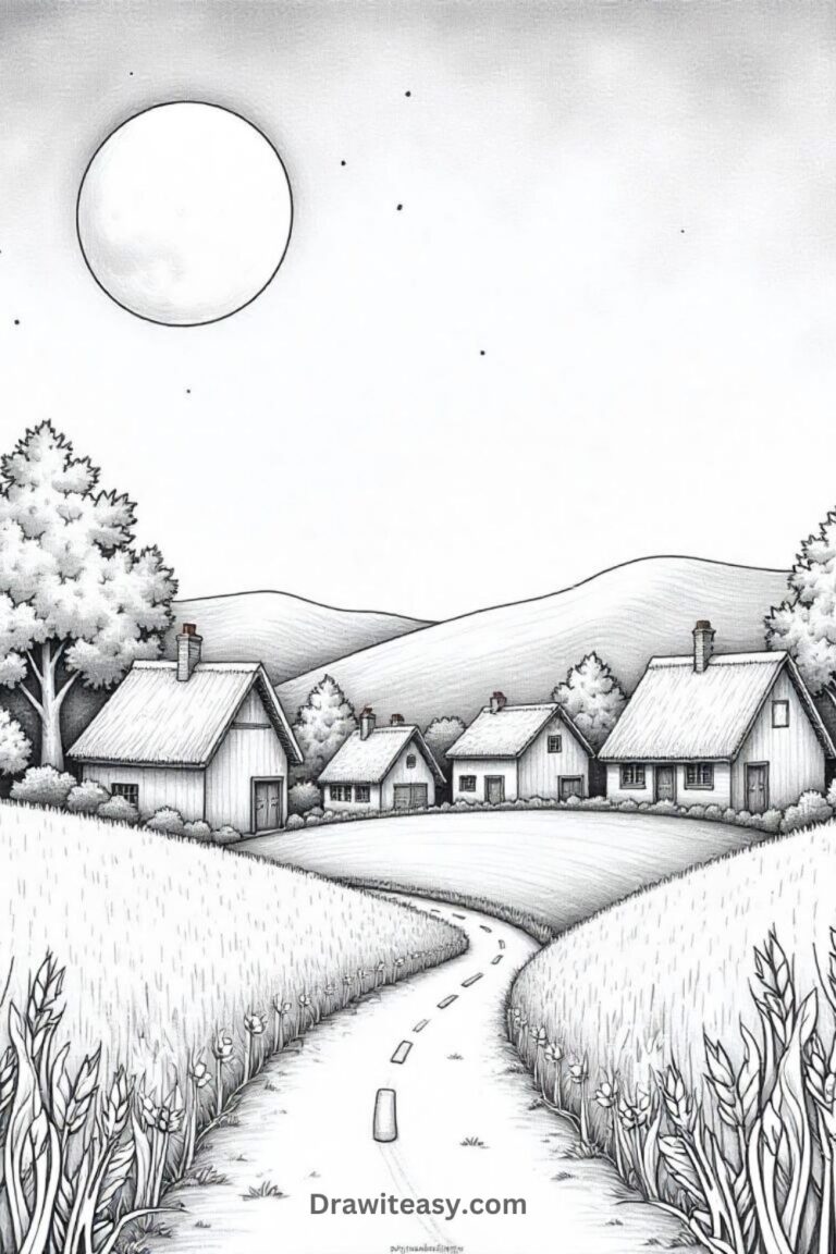 Easy and Fun Fall Drawing Ideas for Beginners - Draw It Easy