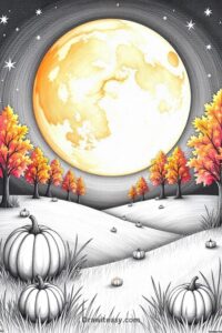 Easy and Fun Fall Drawing Ideas for Beginners - Draw It Easy