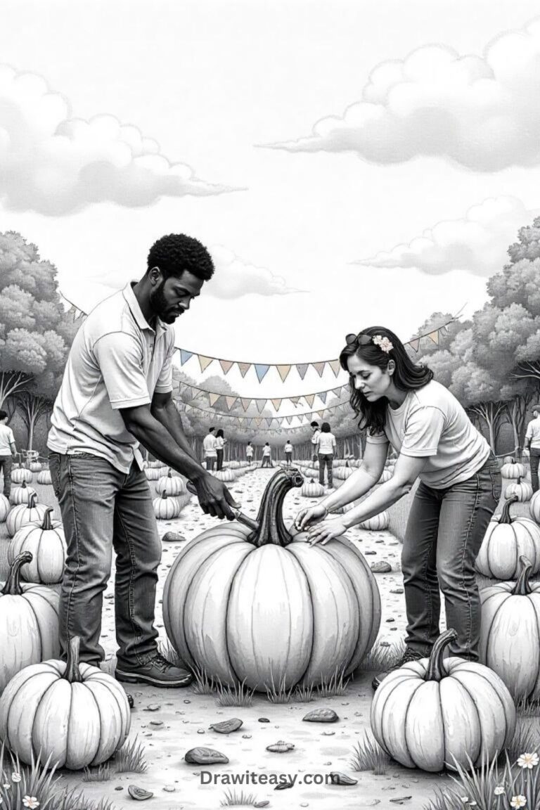 Easy and Fun Fall Drawing Ideas for Beginners - Draw It Easy