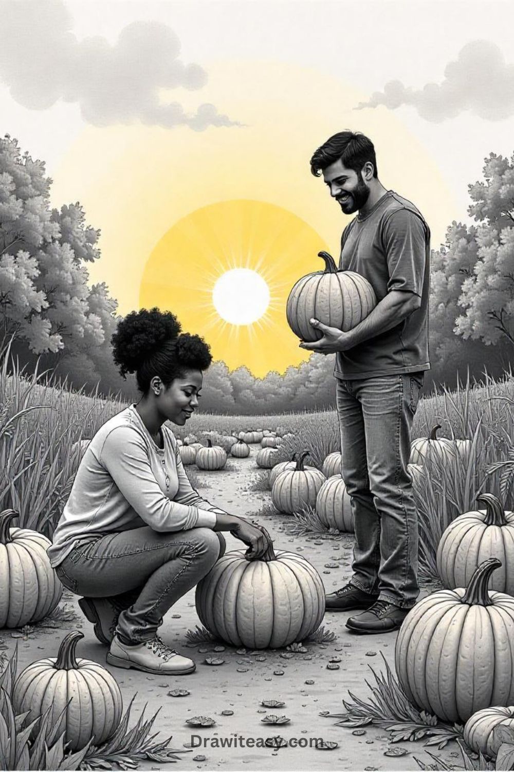 Easy and Fun Fall Drawing Ideas for Beginners - Draw It Easy