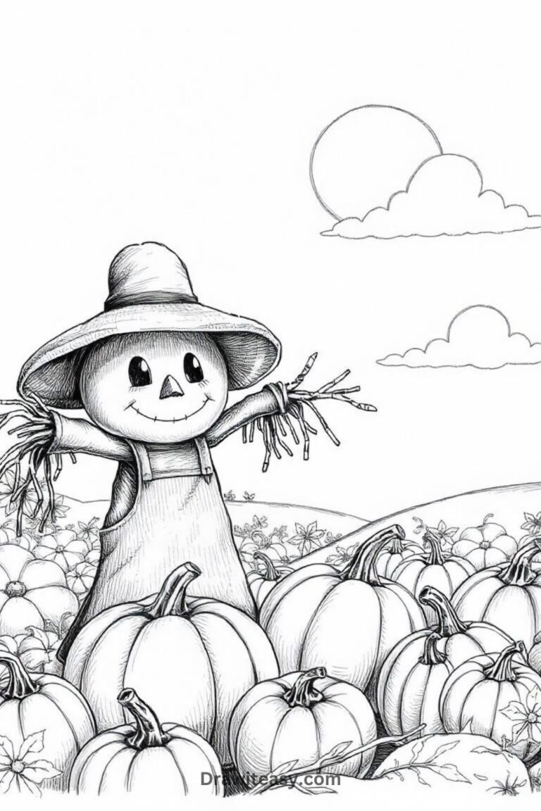 Easy and Fun Fall Drawing Ideas for Beginners - Draw It Easy