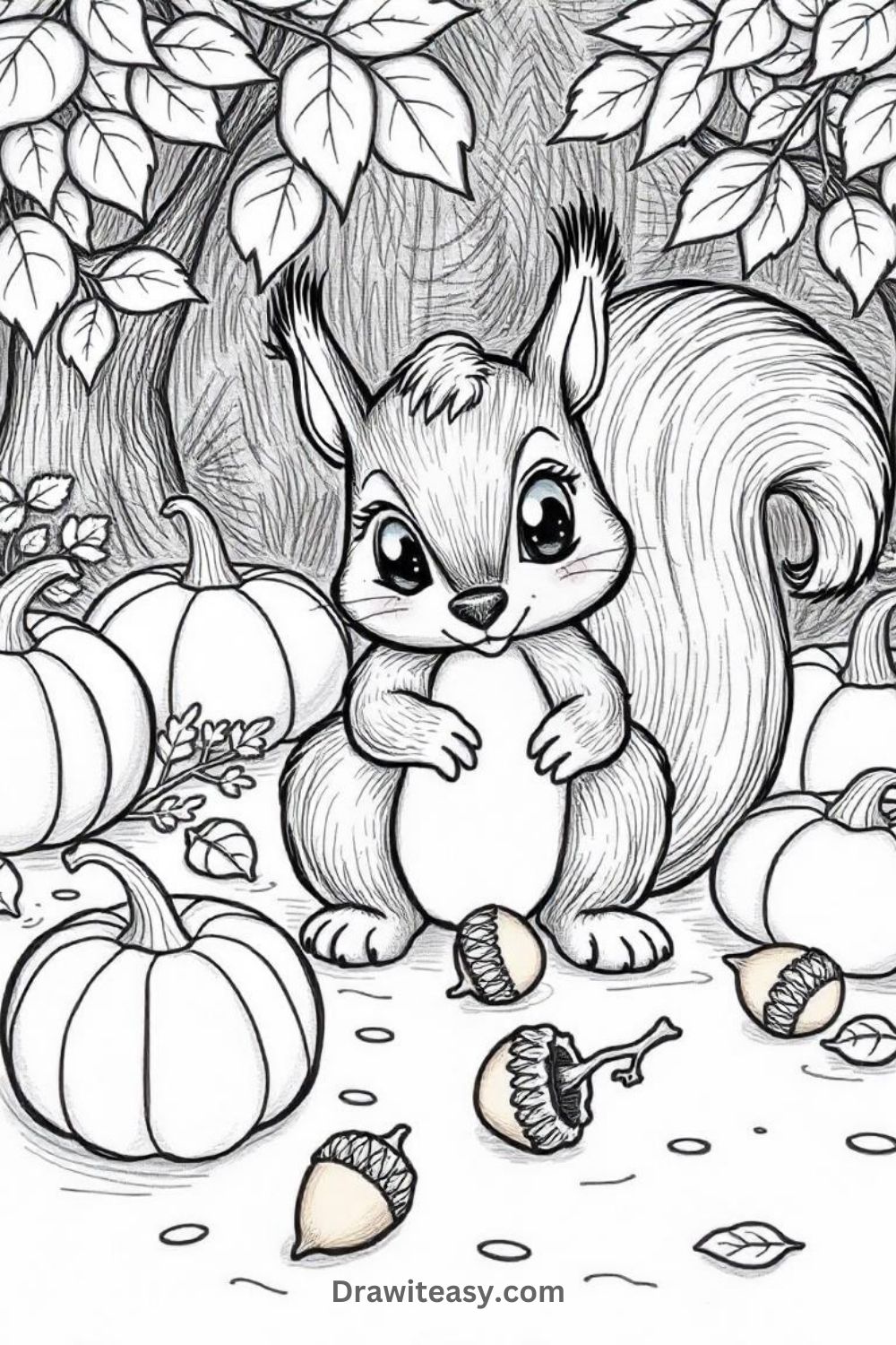 Easy and Fun Fall Drawing Ideas for Beginners - Draw It Easy