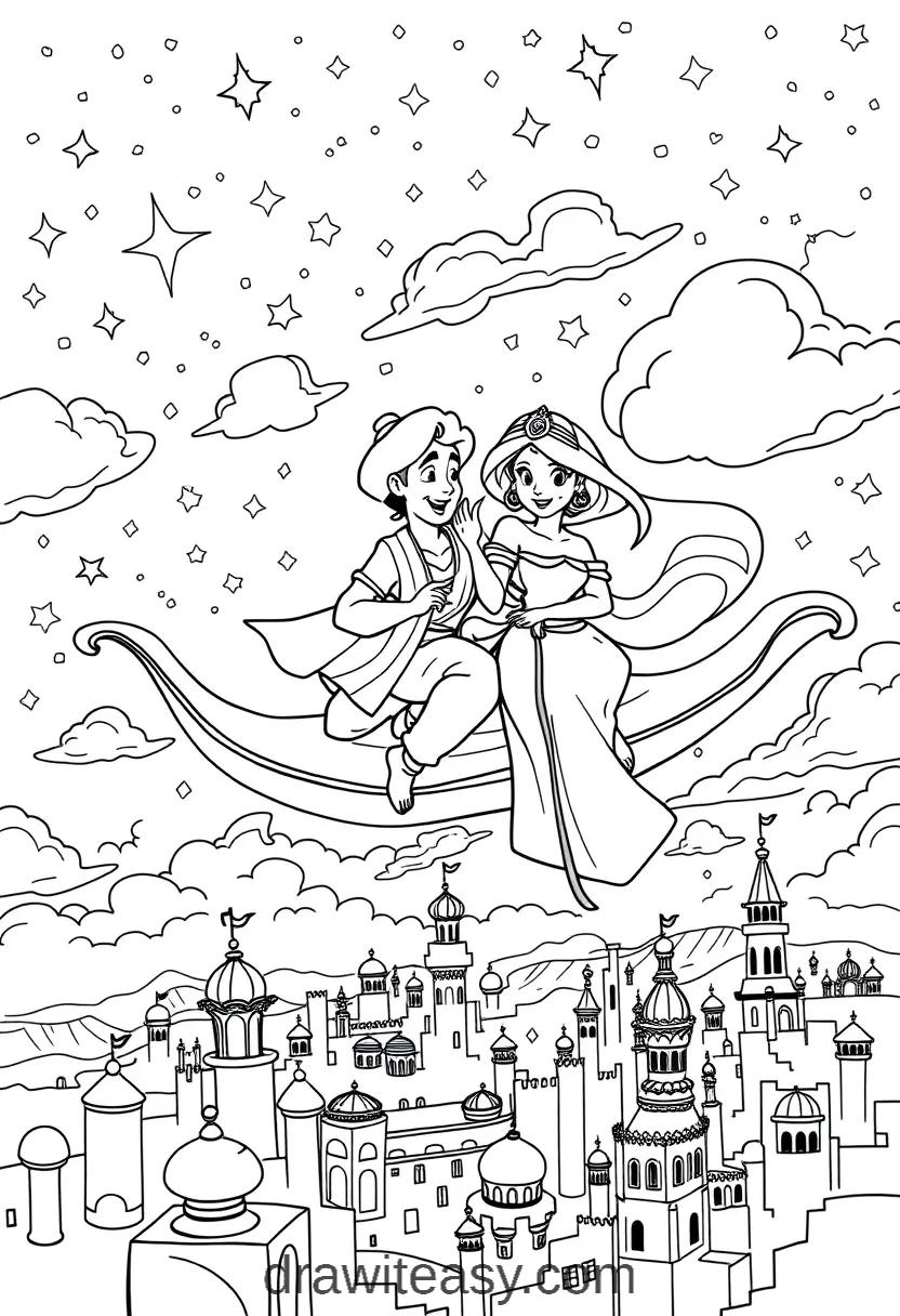 20 Stunning Disney Coloring Pages You Can Print Now! - Draw It Easy