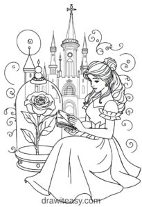20 Stunning Disney Coloring Pages You Can Print Now! - Draw It Easy