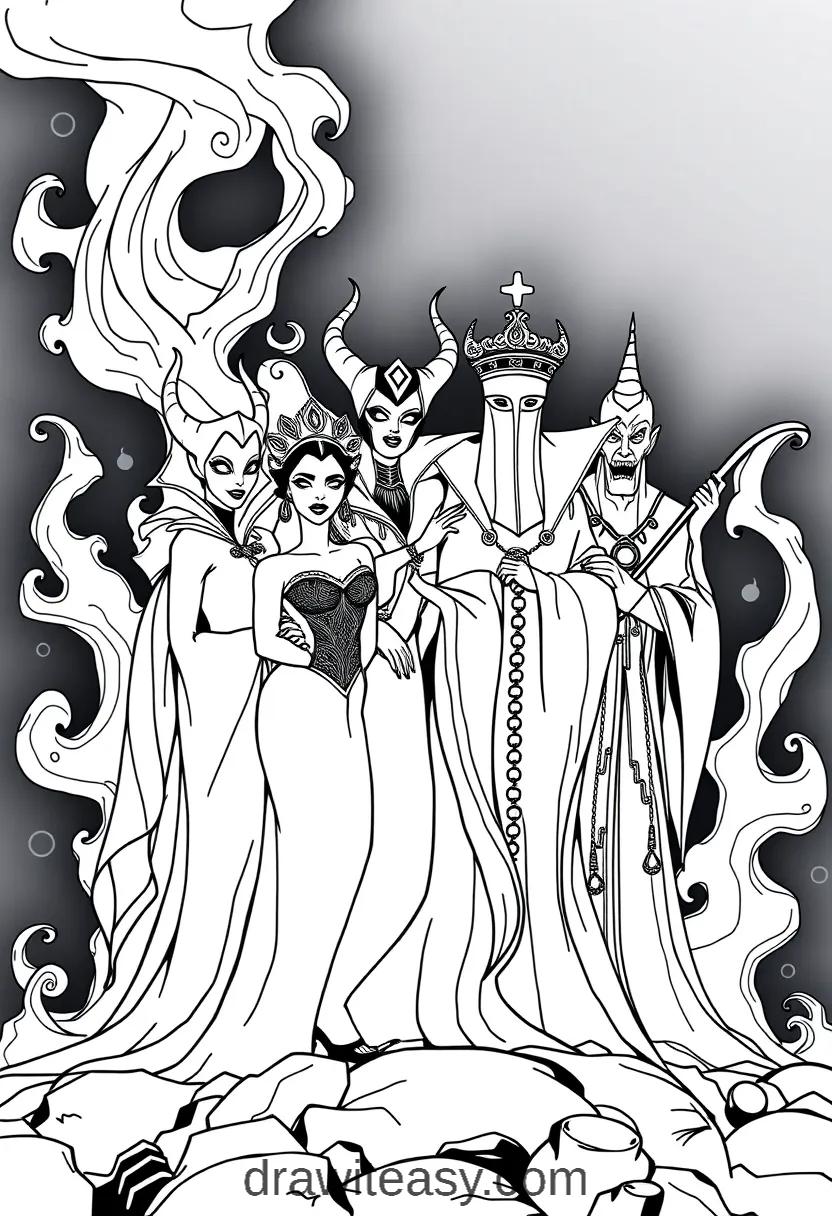 20 Stunning Disney Coloring Pages You Can Print Now! - Draw It Easy