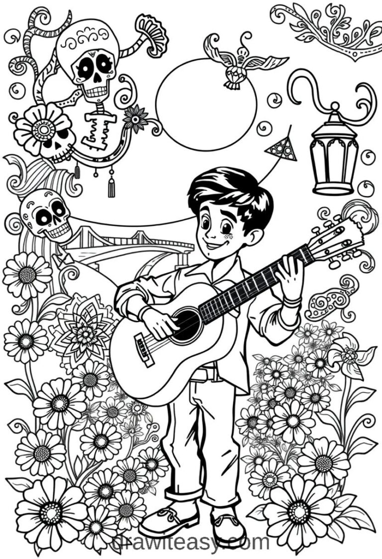 20 Stunning Disney Coloring Pages You Can Print Now! - Draw It Easy