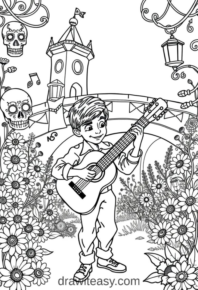 20 Stunning Disney Coloring Pages You Can Print Now! - Draw It Easy