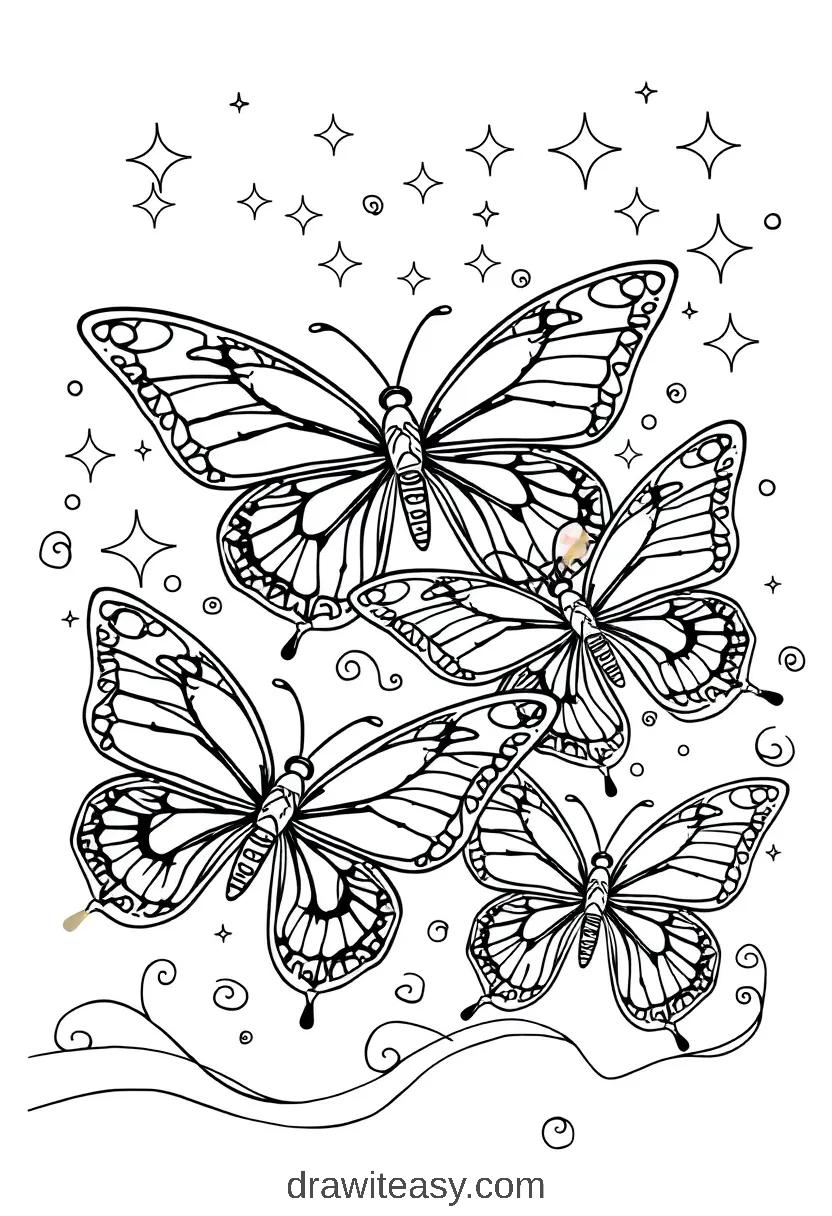 Super Cute! 20 Aesthetic Y2K Coloring Pages to Print - Draw It Easy
