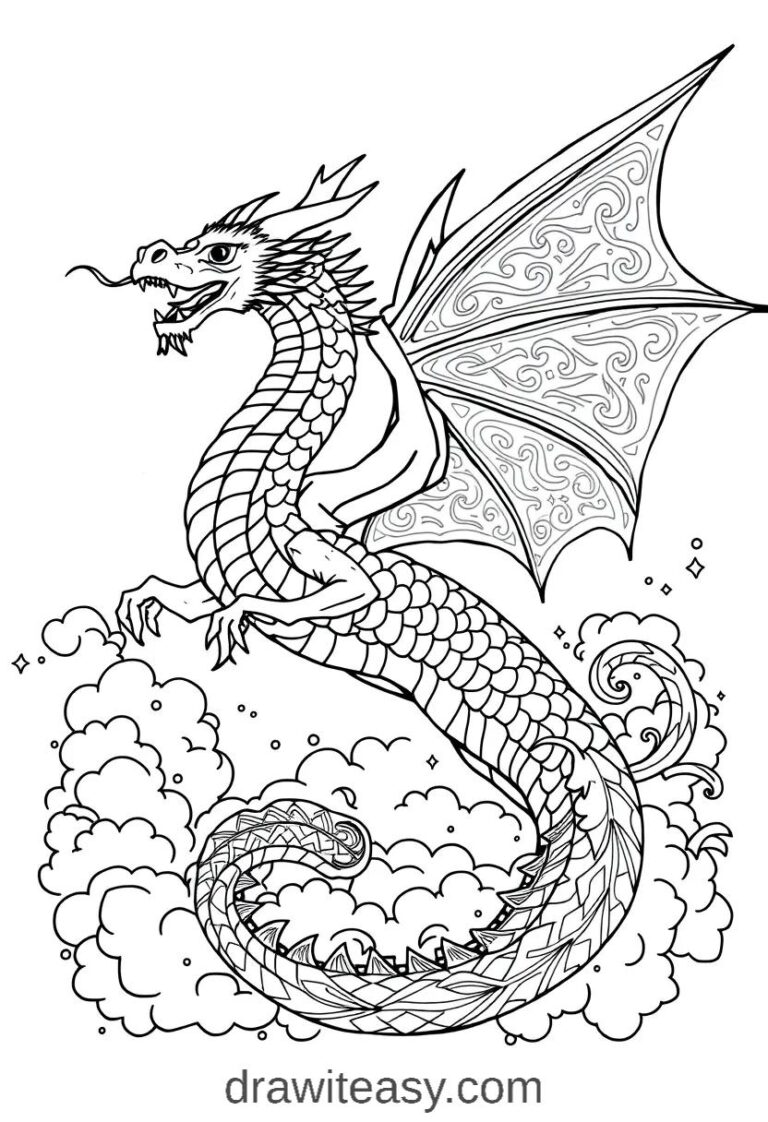 20 Stunning Adult Coloring Pages You’ll Love! - Draw It Easy