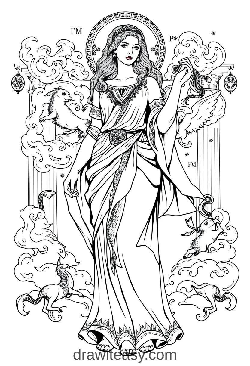 20 Stunning Adult Coloring Pages You’ll Love! - Draw It Easy
