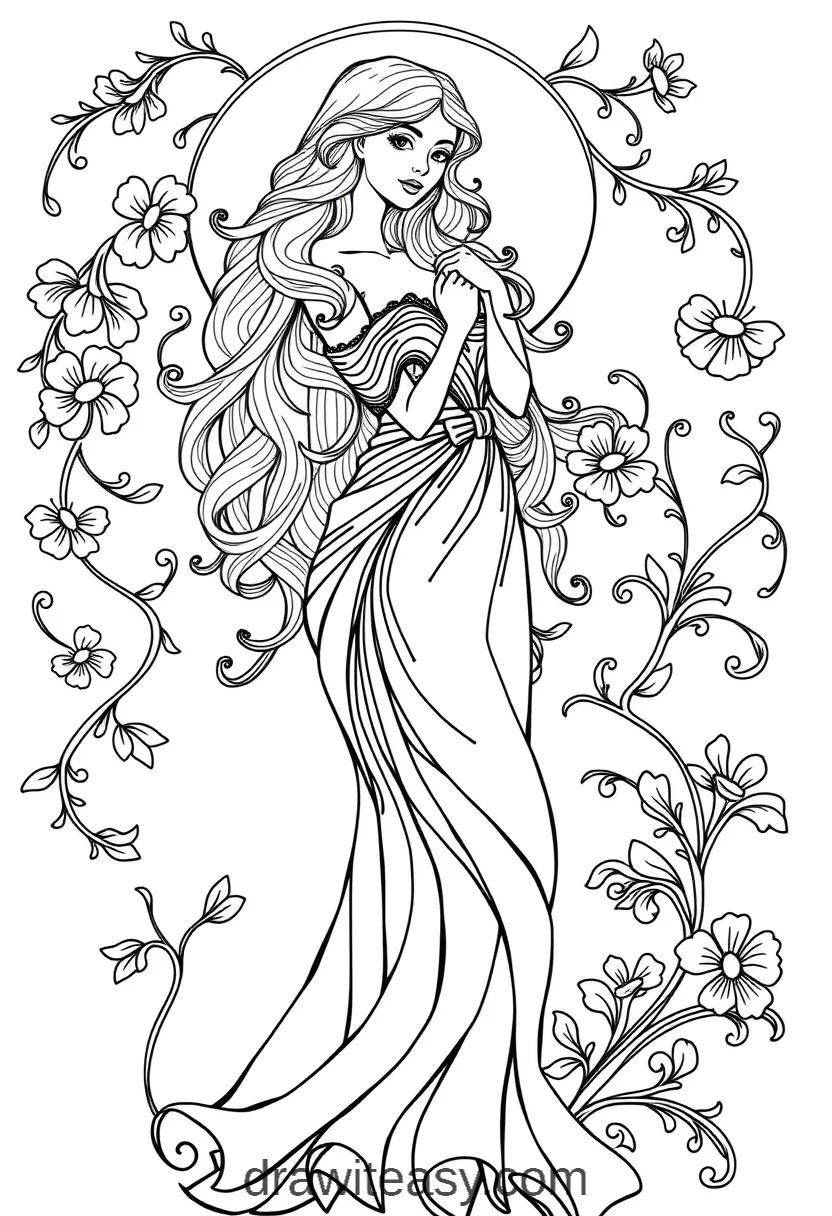 20 Stunning Adult Coloring Pages You’ll Love! - Draw It Easy