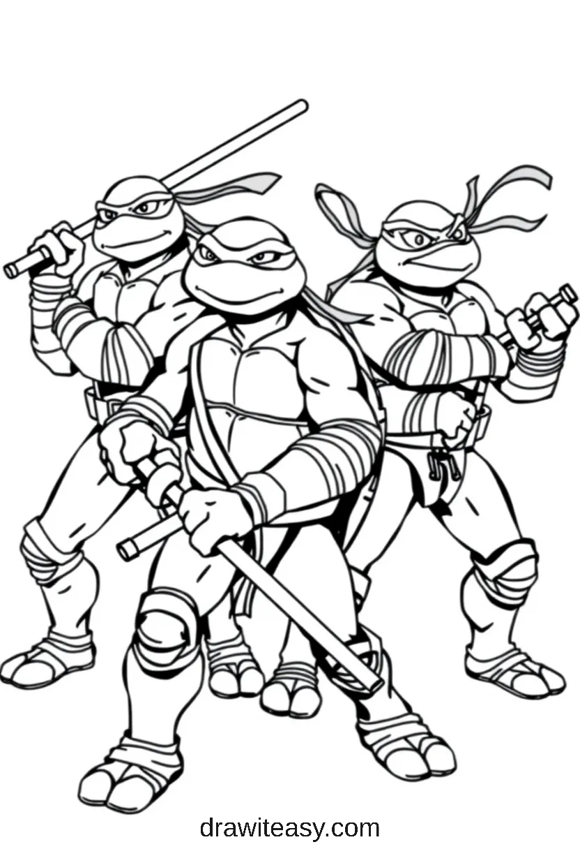 20 Fun Cartoon Coloring Pages for Kids & Adults! - Draw It Easy