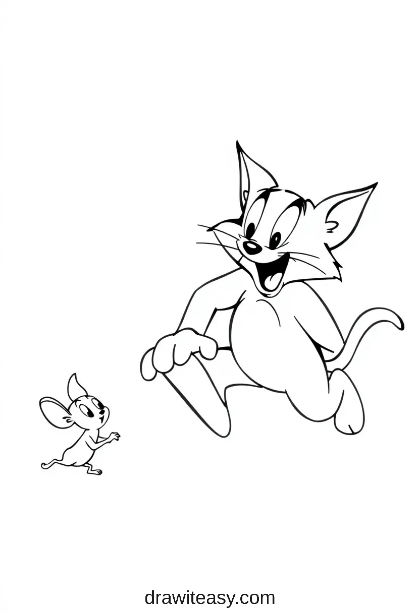 20 Fun Cartoon Coloring Pages for Kids & Adults! - Draw It Easy