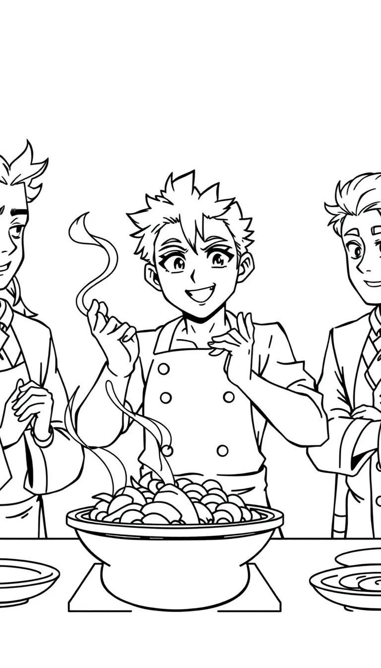 Anime Coloring Pages for Hours of Fun and Creativity! - Draw It Easy