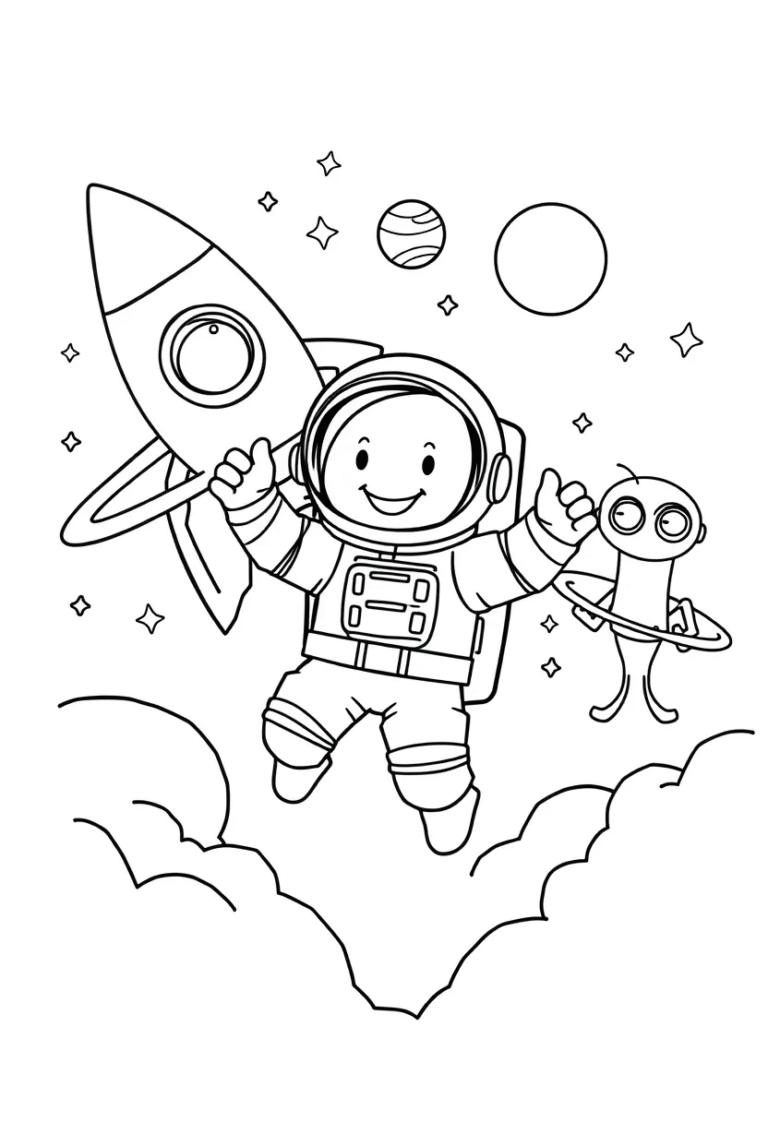 Coloring Pages for Kids That Will Keep Them Busy and Happy - Draw It Easy