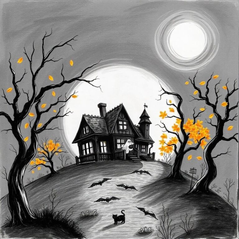 Spooky & Fun Halloween Drawing Ideas for Artists of All Levels - Draw ...