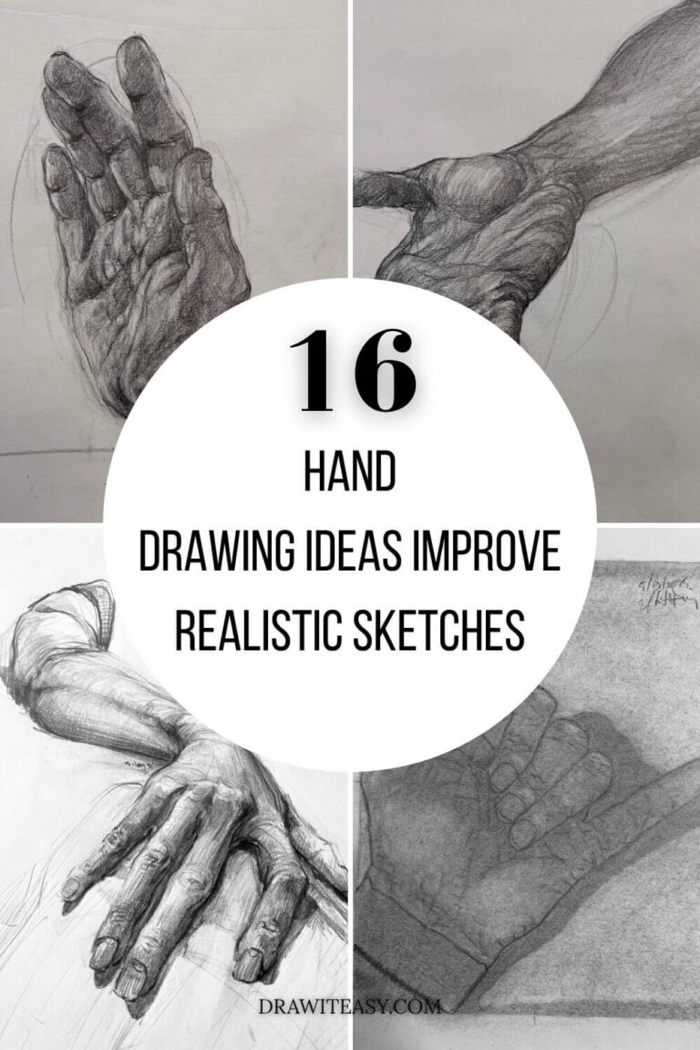 16 Hand Drawing Ideas for Artists Who Want to Improve Realistic ...