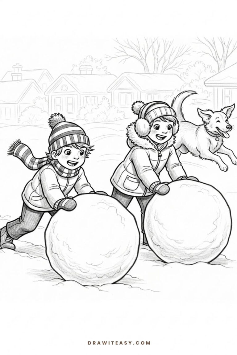 15 Christmas Drawing Ideas to Get You in the Holiday Spirit - Draw It Easy