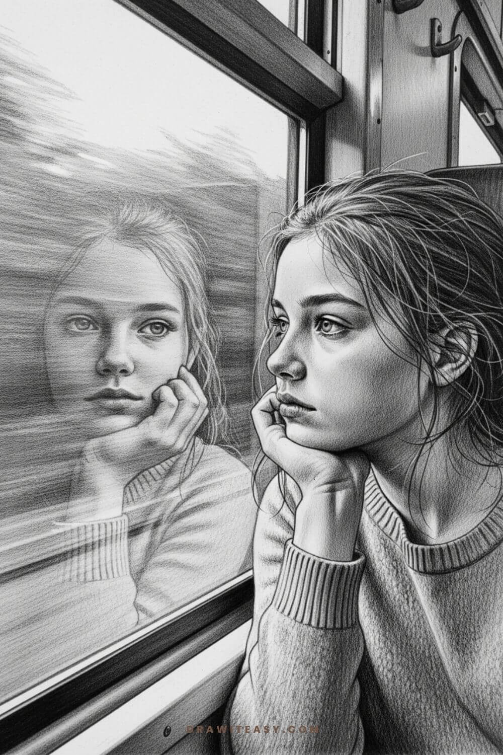 15 Beautiful Girl Drawing Ideas Every Artist Will Love - Draw It Easy