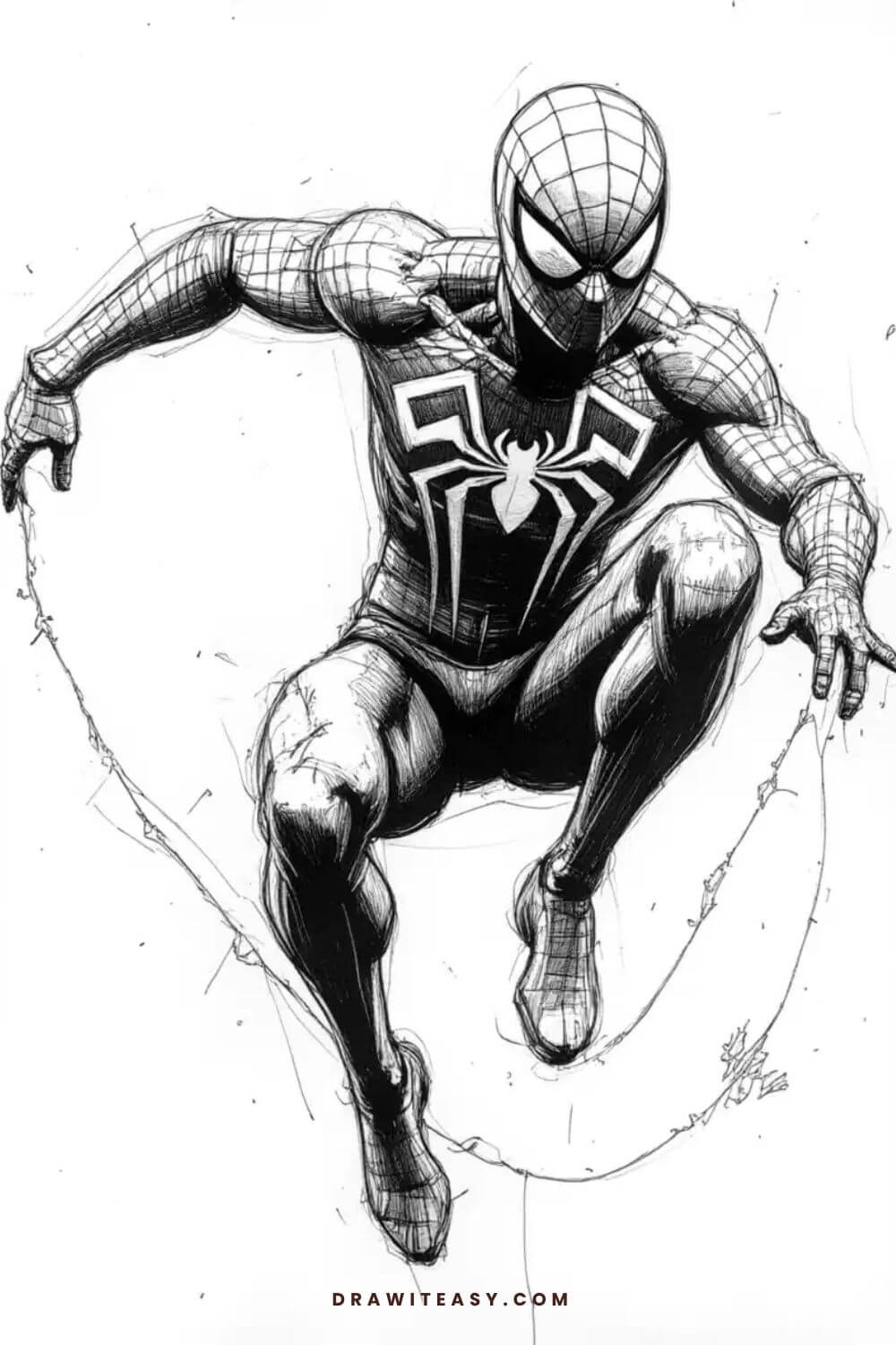 16 Spider Man Drawing Ideas to Boost Your Creativity and Sketch With ...