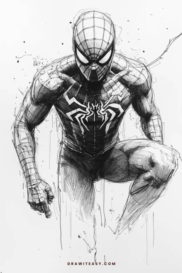 16 Spider Man Drawing Ideas to Boost Your Creativity and Sketch With ...