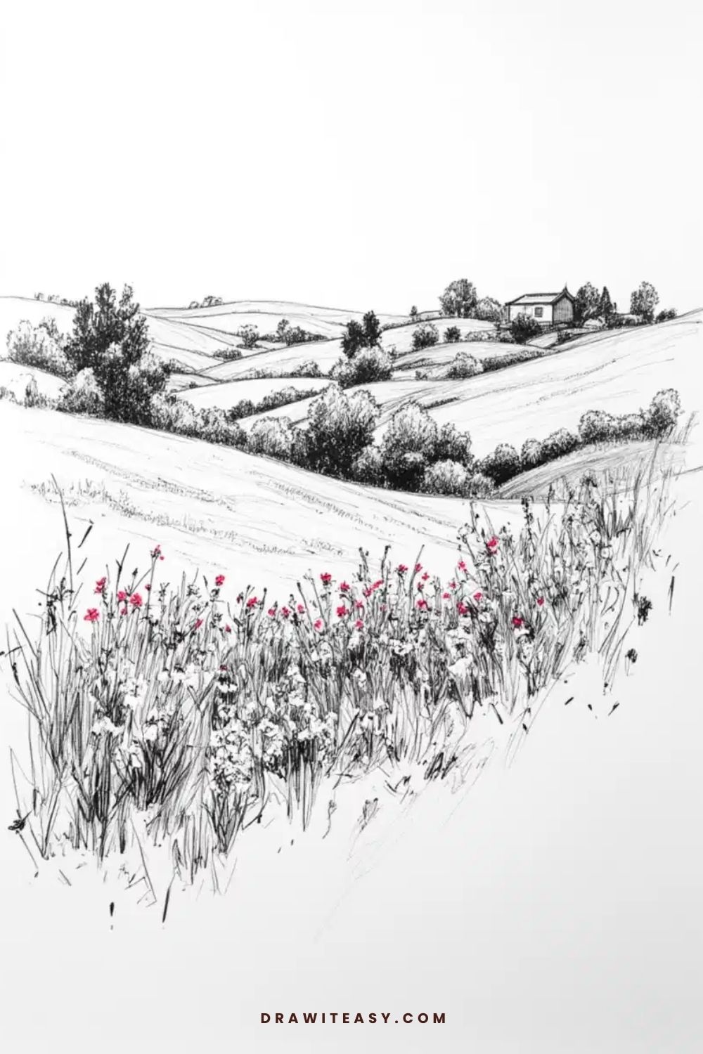 Transform Your Sketchbook With These 10 Scenery Drawing Ideas - Draw It ...