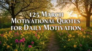 March Motivational Quotes for Daily Motivation - Draw It Easy