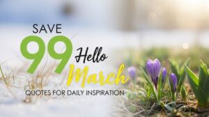 Hello March Quotes for Daily Inspiration - Draw It Easy